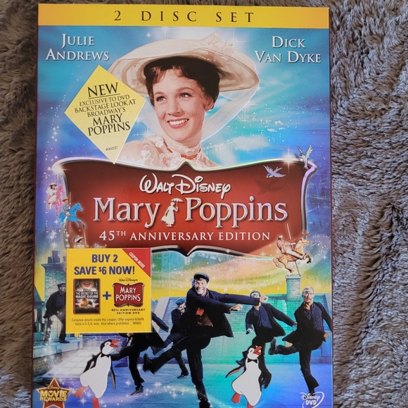 Disney | Media | Disneys Mary Poppins 45th Anniversary Edition | Poshmark